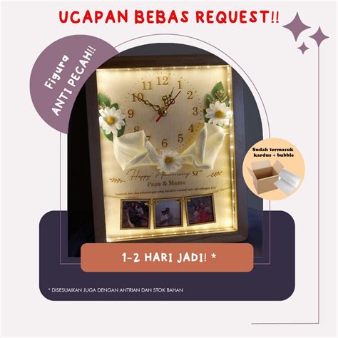 Jual Kado Ultah Pacar Cewek Hadiah Buat Anniv Cewe Wisuda Gift Ulang Tahun Anniversary Wedding