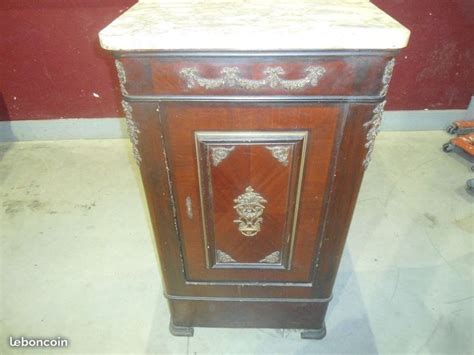 Tres Beau Coffre Fort Ancien Vaissier Bordeaux Dessus Plateau Marbre Empire Ou Restauration