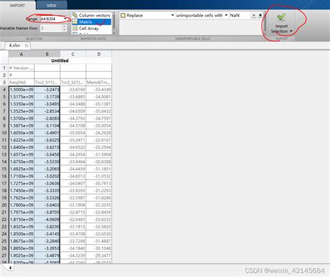 如何将excel数据导入matlab中，并绘制关系图excel导入matlab Csdn博客
