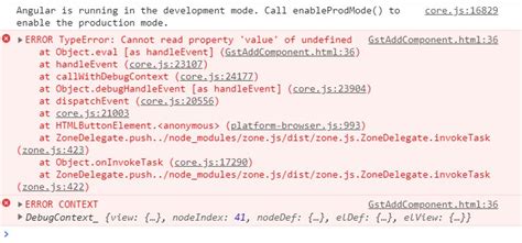 Angular7 Typeerror Cannot Read Property Value Of Undefined In