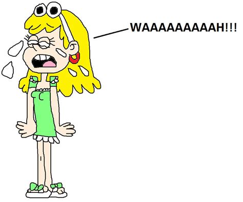 Leni Loud Crying By Mjegameandcomicfan89 On Deviantart