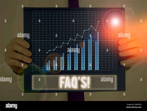 Text Sign Showing Faq Business Photo Showcasing A List Of Questions And Answers Relating To A