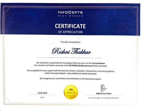 Infocepts Roshni Thakkar 26 Comments