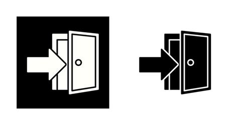 Exit Door Vector Art Icons And Graphics For Free Download