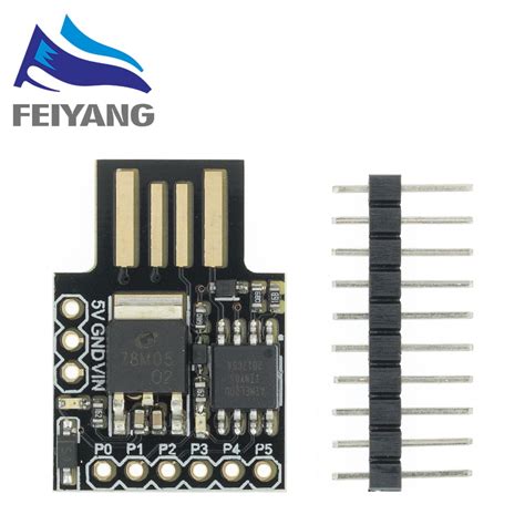 โมดูลบอร์ดไมโคร Tiny85 Digispark Kickstarter Attiny85 สําหรับ Arduino Iic I2c Usb 1 ชิ้น