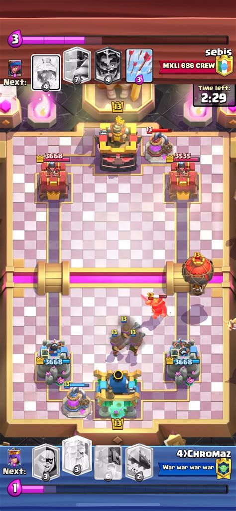 Freeze Player Bms Too Early Rclashroyale