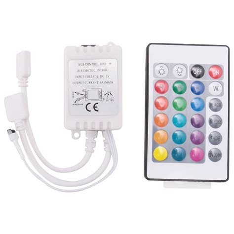 Led Strip Lights Controllercontroller Rgb Led Strip Light Controller Infrared Remote Control