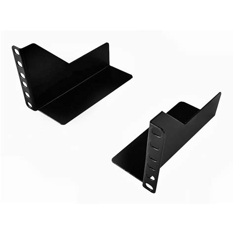 Ad Tek Network Cabs 2u 19 Inch Rack Mount Short Shelf Rear Support