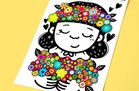 [단독기획] 아이도 떼어 붙이기 쉬운 어여쁜 꽃스티커 활동지 세트 차이의 놀이