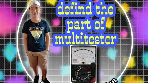 10 Name Parts Of Analog Multitester Tutorial Of Analog Multitester