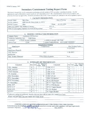 Fillable Online Docs Bakersfieldcity Secondary Containment Testing