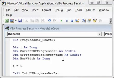 Vba Progress Bar Create Progress Bar Chart Using Vba Code