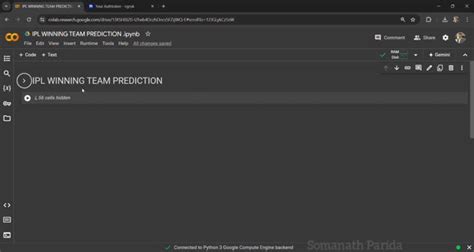 Somanath Parida On Linkedin Datascience Machinelearning Logisticregression Ipl Streamlit