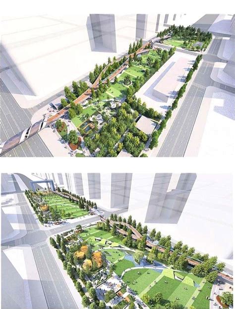 동탄역 관통하는 경부고속도로 위에 생기는 공원 조감도 Mlbpark