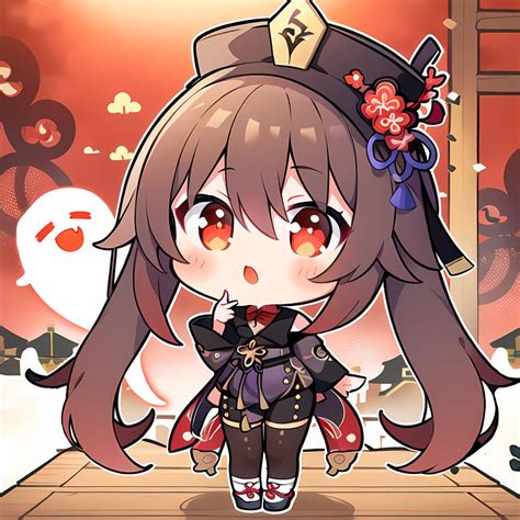 Chibi Hu Tao Genshin Impact By Pathofpat On Deviantart