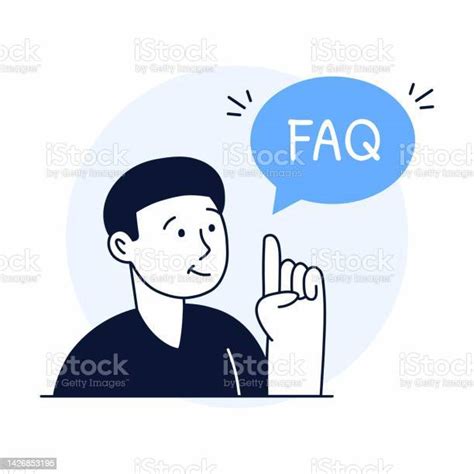 Faq 컨셉 핸드 그린 일러스트레이션 스톡일러스트 만화에 대한 스톡 벡터 아트 및 기타 이미지 만화 사람들 한 사람 Istock