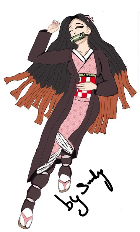 Nezuko Fanart Made By Me😊 R Nezuko