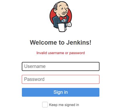 login issue in jenkins using jenkins jenkins