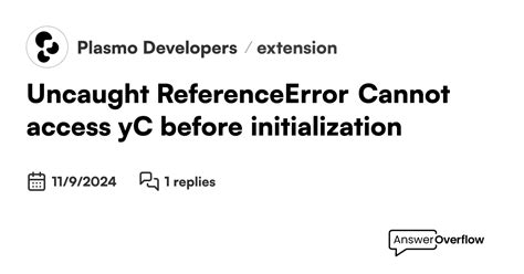 Uncaught Referenceerror Cannot Access Yc Before Initialization 🧩