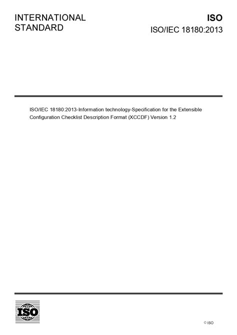 Iso Iec 18180 2013