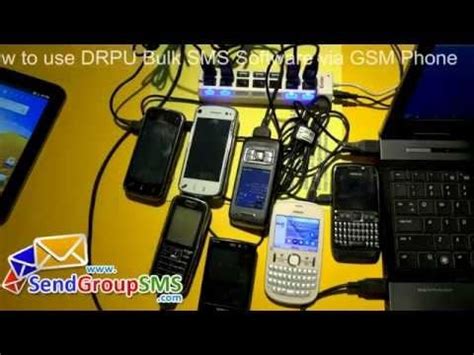 Procedure To Send Dynamic And Personalized SMS Using GSM Phone With DRPU Software Phone Sms