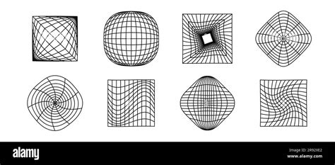 Cubes And Spheres Wireframe Collection Geometric Surface Grid Of Cubes And Spheres Wireframe Collection Geometric Surface Grid Of