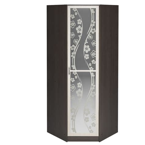 Шкаф распашной Интерьер Центр Шкаф распашной Шкаф угловой для гостиной Марта 15 ШКУ венге дуб