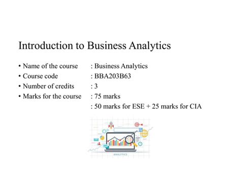 Introduction To Business Analyticspdf