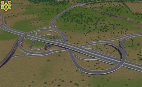 The Inifinity Loop Intersection Screenshot From Todays Video R Citiesskylines