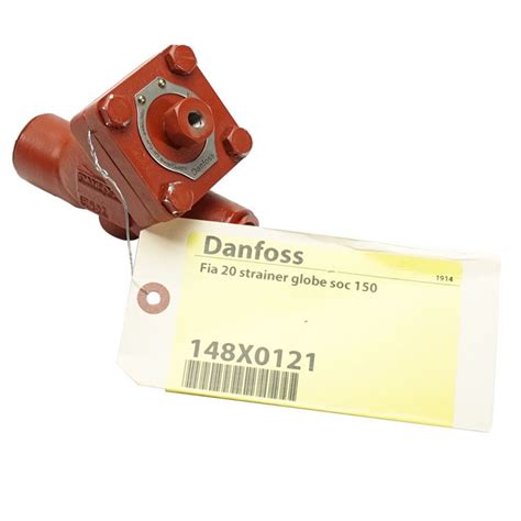 148x0121 Danfoss Strainer Fia 20 Globe 3 4 Soc W 150µ 100 Mesh Insert