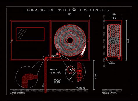 Hose Box Cad Block At Diane Rearick Blog
