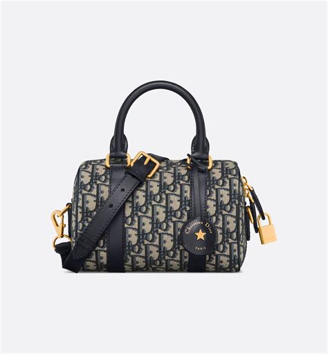 Dior Groove 20 Bag Blue Dior Oblique Jacquard Dior