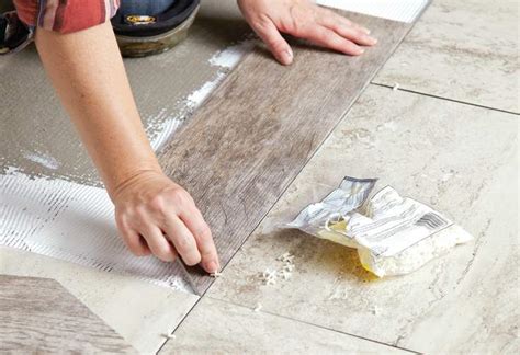 Lay Out The Tile Floor Pattern At The Home Depot