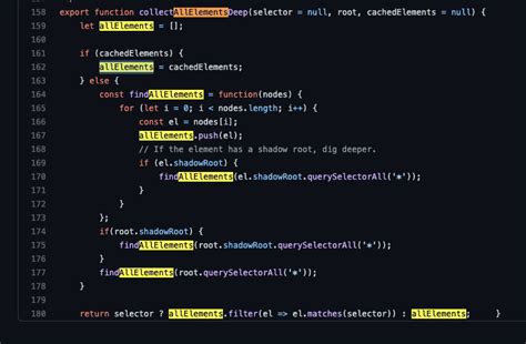 Collectallelementsdeep Shouldnt Be Exported · Issue 50 · Webdriverioquery Selector Shadow Dom