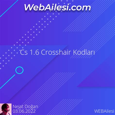 Cs 1 6 Crosshair Kodları WEBAilesi COM