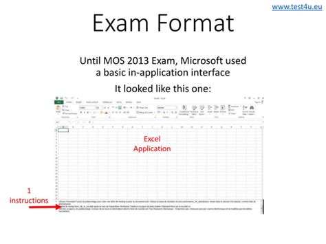 How To Pass Microsoft Certiport Mos 2016 Excel 77 727 Exam Pptx