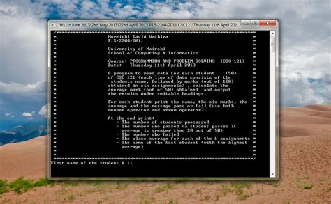 Coursework Grading Program In C Sourcecodester