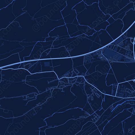 Bulle Dark Blue Vector Map Boundless Maps