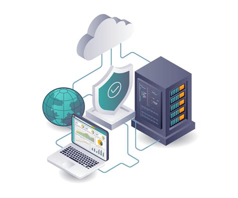 Global Database Server Security Analysis By Programmers 47546194 Vector Art At Vecteezy
