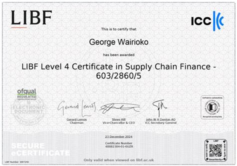george wairioko cscf on linkedin i am happy to share that i ve