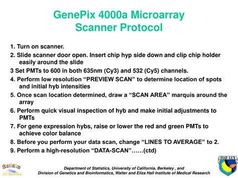 Ppt Image Processing For Cdna Microarray Data Powerpoint Presentation