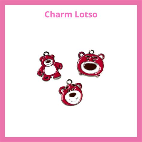 Jual Charm Lotso 3 Pcs Charm Lionting Gelang Lotso Charm Aksesoris