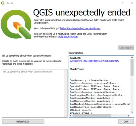 Random Crashes Using Split Features Tool · Issue 46081 · Qgisqgis · Github