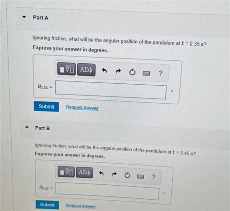 [solved] A Simple Pendulum Is 0 36 Mathrm{~m} Long
