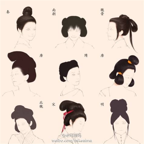 古代女子发型 堆糖，美图壁纸兴趣社区