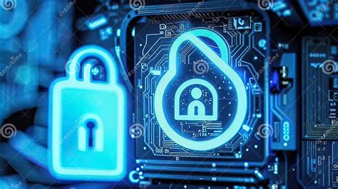 Concept Of Secure Connection Or Cyber Security Service Security Lock