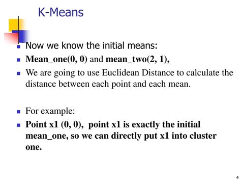 Ppt The K Means Clustering Method For Numerical Attributes