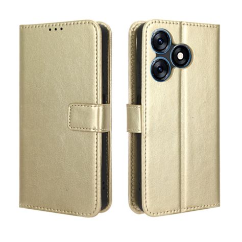 For Tecno Spark G PU Leather Stand Holder Tecno Spark G Flip Casing Magnetic Folding