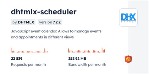 Dhtmlx Scheduler Cdn By Jsdelivr A Cdn For Npm And Github