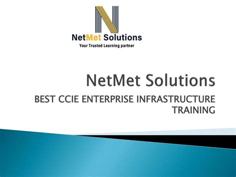 Ppt Netmet Solutions123 Powerpoint Presentation Free Download Id